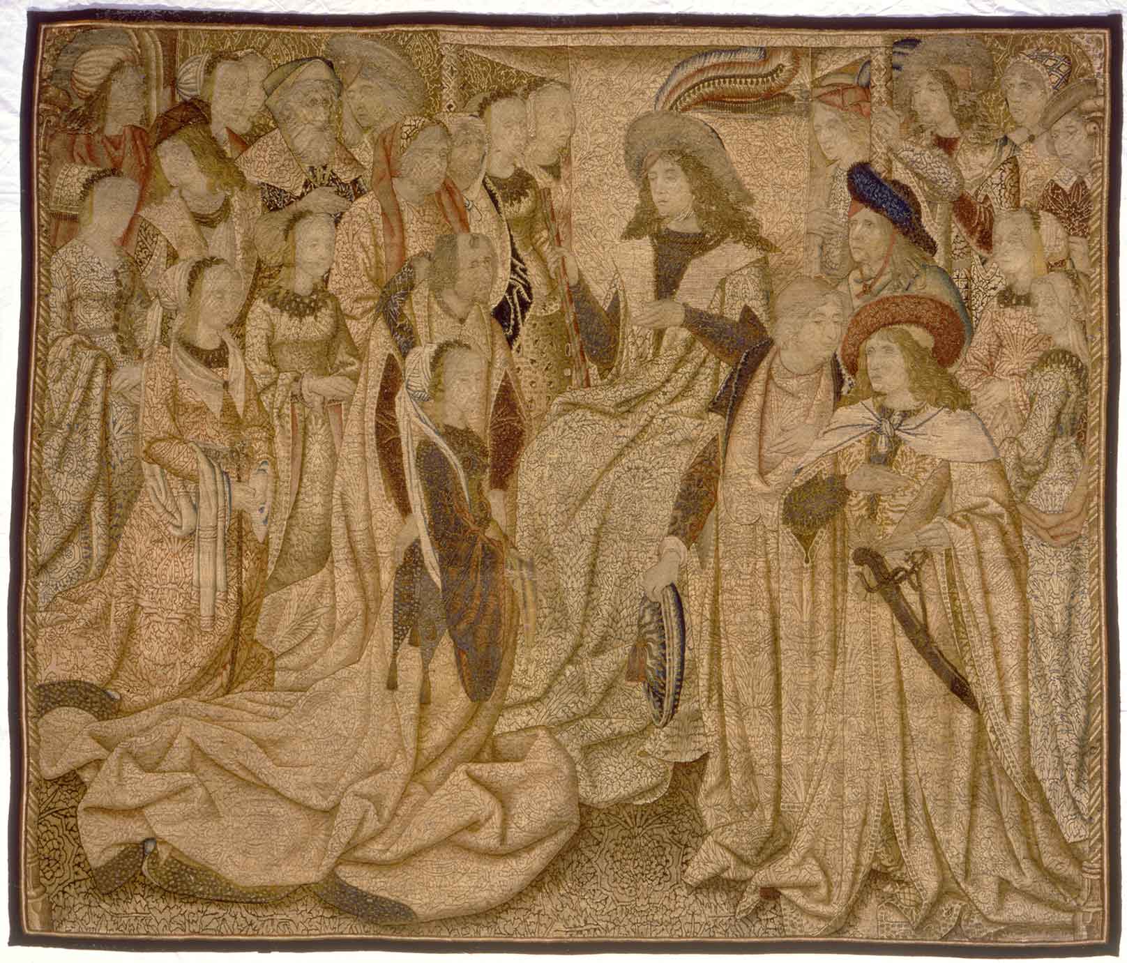 Tapestry with Esther presented to Ahasuerus | Poldi Pezzoli Museum